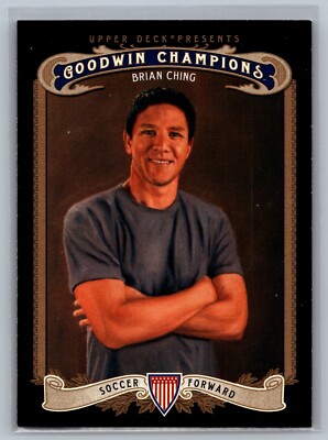 2012 Upper Deck Goodwin Champions Brian Ching #172 | eBay