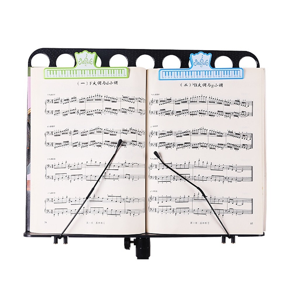 Compact and Stylish Piano Sheet Music Clip Holder with Plastic ...