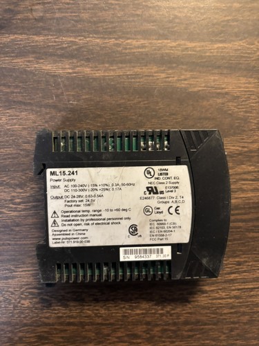 Puls ML15.241 / ML15 MiniLine 24VDC Power Supply USED | eBay