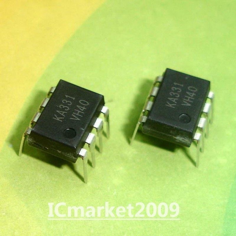 50 PCS KA331 DIP-8 Voltage - Frequency Converter V-F Converter Chip IC ...