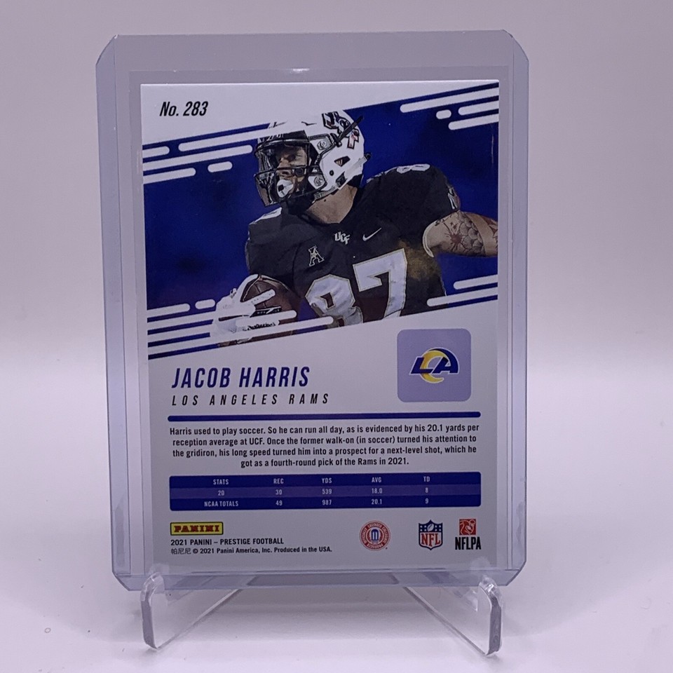 2021 Prestige Jacob Harris Xtra Points Rookie RC | eBay