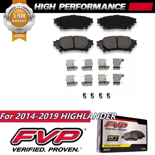 2014-2019 HIGHLANDER Rear Brake Pads NEW genuine Toyota OEM 04466-0E010 ...