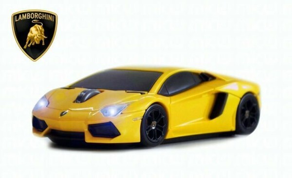 Landmice Lamborghini Aventador Lp700-4 Car Wireless Computer Mouse ...