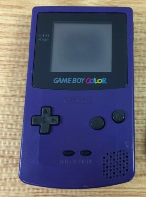 Nintendo Game Boy Color Console CGB-001 - Grape Purple - OEM - FPOR Not ...