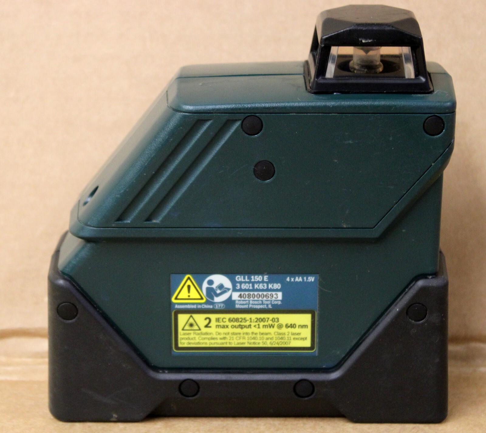 Bosch GLL 150 E Professional Self Leveling Laser Kit Lr3 Receiver BT ...