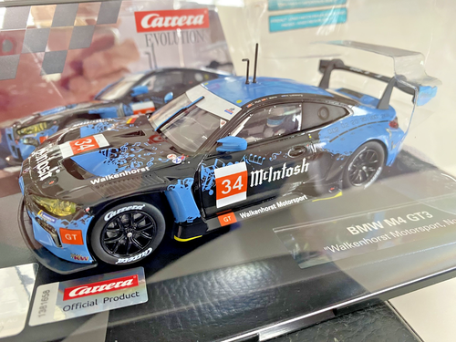 Carrera 27774 Analog BMW M4 GT3 #34 Walkenhorst W/Lights 1/32 Scale ...