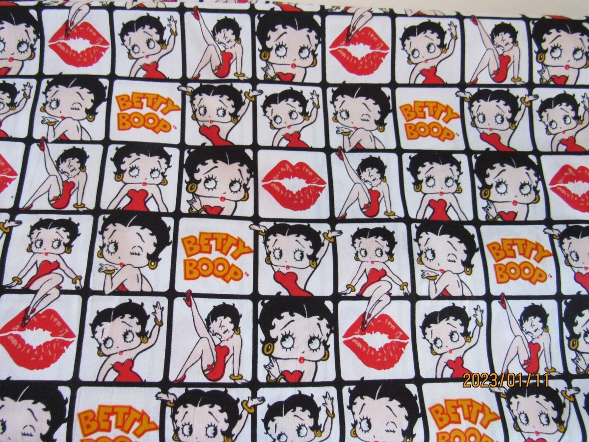 Betty Boop Material Fabric