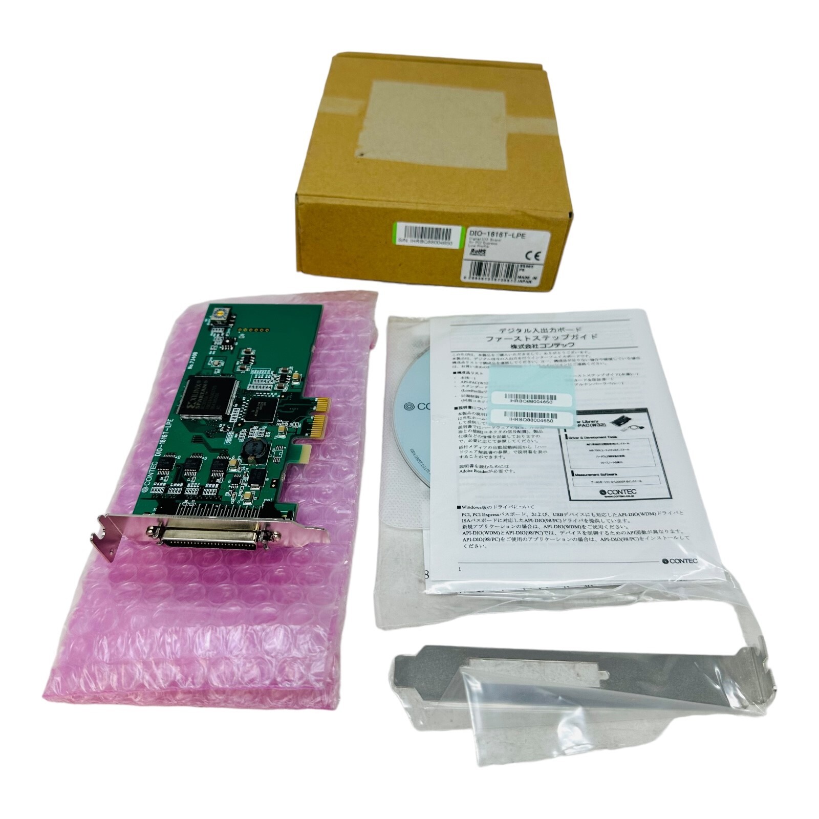 CONTEC DIO-1616T-LPE DIGITAL I/O BOARD for PCI EXPRESS LOW PROFILE NEW ...