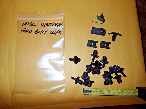 NOS Vintage Miscellaneous Ford Body Clips and Trim Retainers | eBay