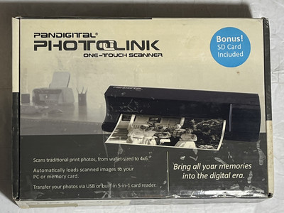Pandigital Photolink One-Touch Flatbed Scanner - PANSCN01. Open Box ...
