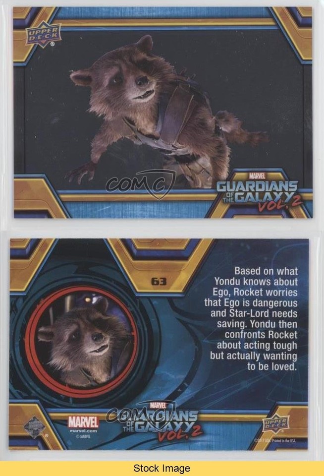 2017 Marvel Guardians of the Galaxy Volume 2 Silver Foil Rocket Raccoon ...