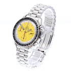 OMEGA SPEEDMASTER RACING SCHUMACHER 3510.12 39mm SS Yellow Dial #C1244 ...