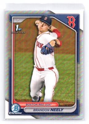 🔥 2024 Bowman Chrome Brandon Neely Refractor #BDC-122 Boston Red Sox | eBay