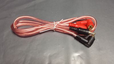 AUTOLEADS PC1-110 CAR AMP AMPLIFIER RCA PHONO LEAD CABLE 1M COPPER ...