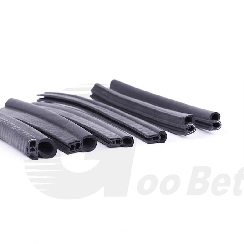 Car Finned Rubber Edge Trim Seal U Profile Van Boat Truck Door Bonnet ...