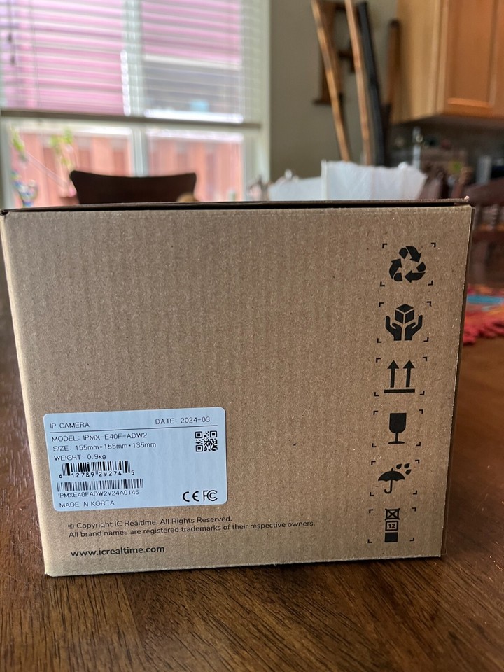 IC Realtime IPMX-E40F-ADW2 4MP Active Deterrence Eyeball Network IP Camera | eBay