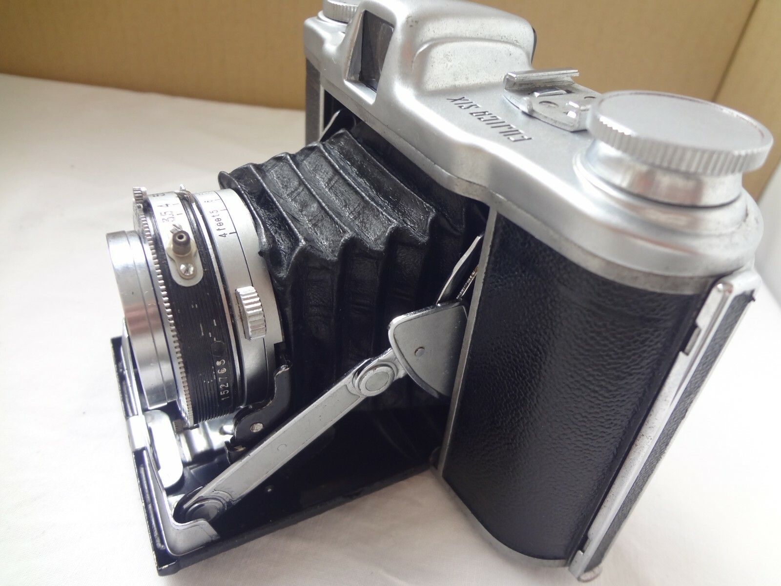 Fujica Six 6x6,6x4.5 folding camera with Fujinar 75/3.5 from Japan Exc ...