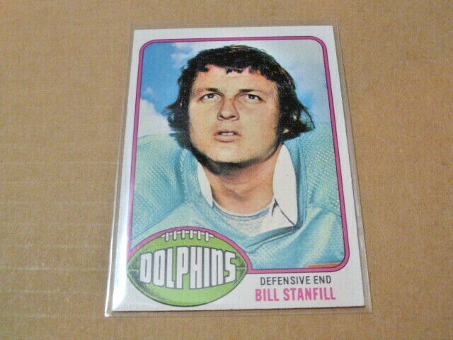 1976 Topps Bill Stanfill Miami Dolphins #233 | eBay