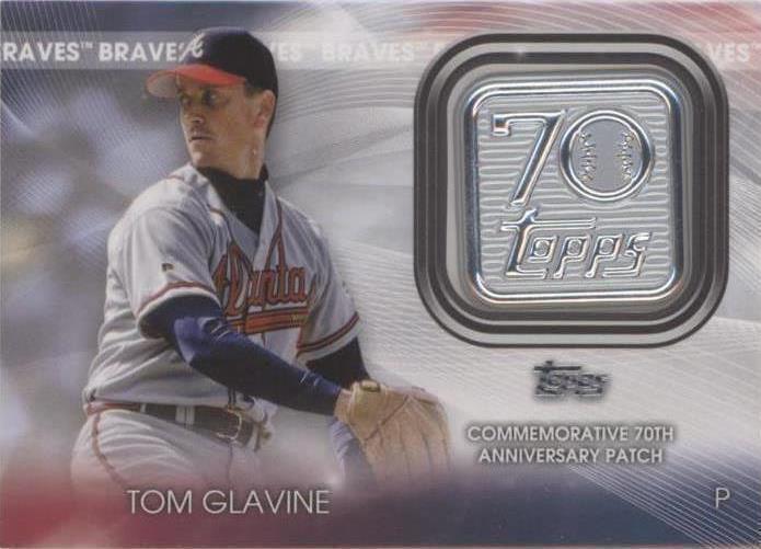 2021 Topps Update Series - Topps 70th Anniversary Manufactured Logo ...