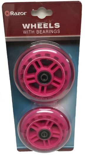 Razor Scooter 98mm Wheels with Bearings- Pink | eBay