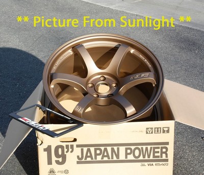 Rays Gram Lights 57DR Bronze 2 Wheel Rim 19" 19x9.5 +25 19x10.5 +35 ...