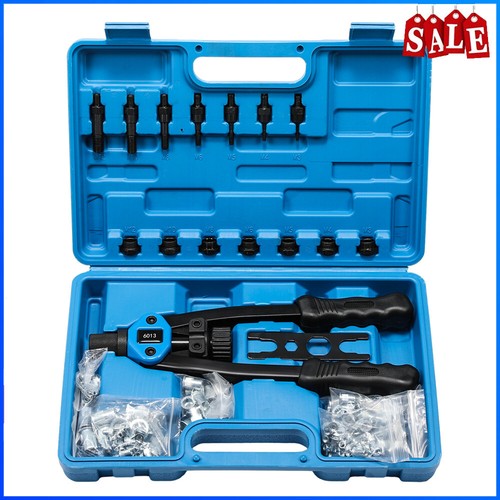 Professional 110PCS Hand Nut Tool M3- M12 Repair Kit Riveter Rivnut Gun ...