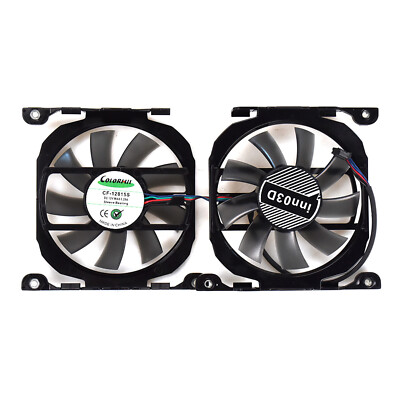 2pcs/lot 4Pin CF-12915S GPU Cooler Fan For INNO3D GTX 1080 Ti 1070 Ti ...