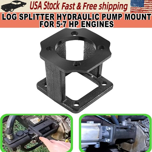Log Splitter Hydraulic Pump Mount Replacement Brackets for 5-7 Hp ...