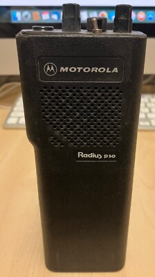 Motorola Radius P50 with Leather Case No Antenna 463.400 Mhz | eBay