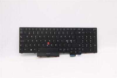Lenovo ThinkPad T15g 2 P15 2 Keyboard Nordic Black Backlit 5N21B44362 ...