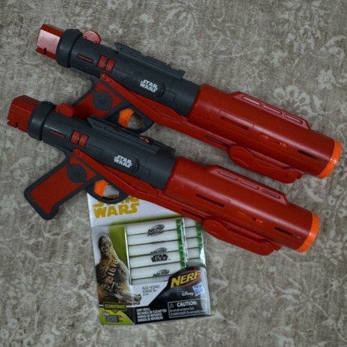 Nerf Star Wars Rogue One Imperial Death Trooper Red Deluxe Dart Blaster ...