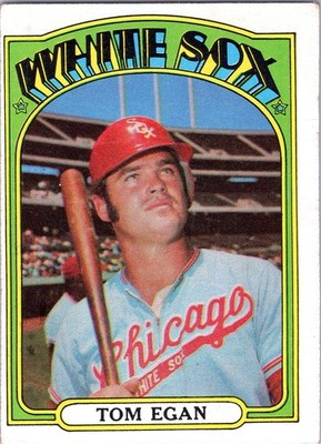 1972 Topps #207 Tom Egan Chicago White Sox Baseball Card EX | eBay