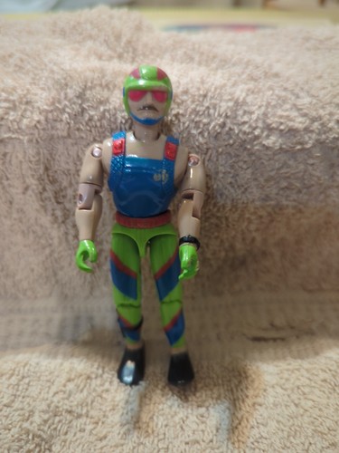1986 Lanard Jet Ski Skier Action Figure Rare Lillian Vernon The Corps ...