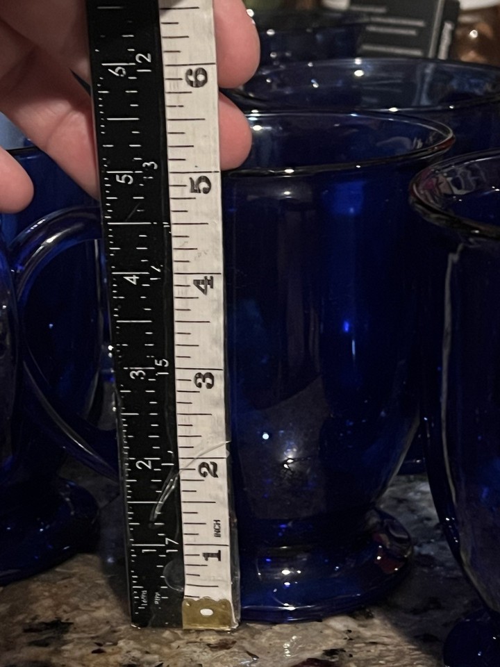 Cafe Cobalt Blue by Anchor Hocking Flare Lip Tea/Coffee Mug 16oz New ...