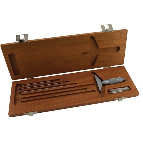 BROWN & SHARPE 0 - 3 INCH MICROMETER DEPTH GAGE NEW OLD STOCK 1-802 ...