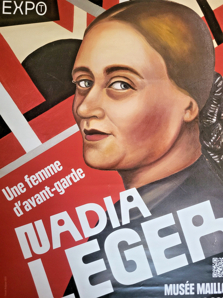 NADIA LEGER - ORIGINAL EXHIBITION POSTER - MAILLOL MUSEUM PARIS - 2024 ...