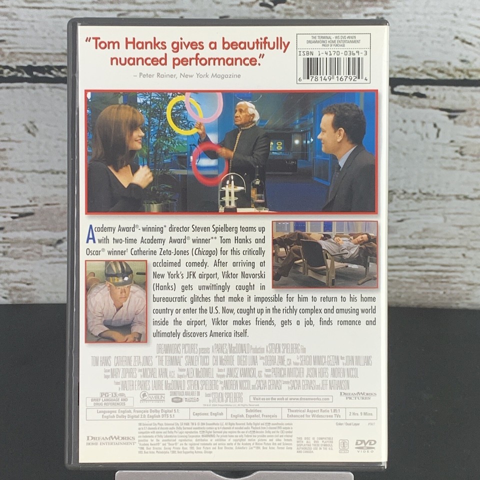 The Terminal (DVD, 2004) Tom Hanks, Stanley Tucci, Chi McBride | eBay