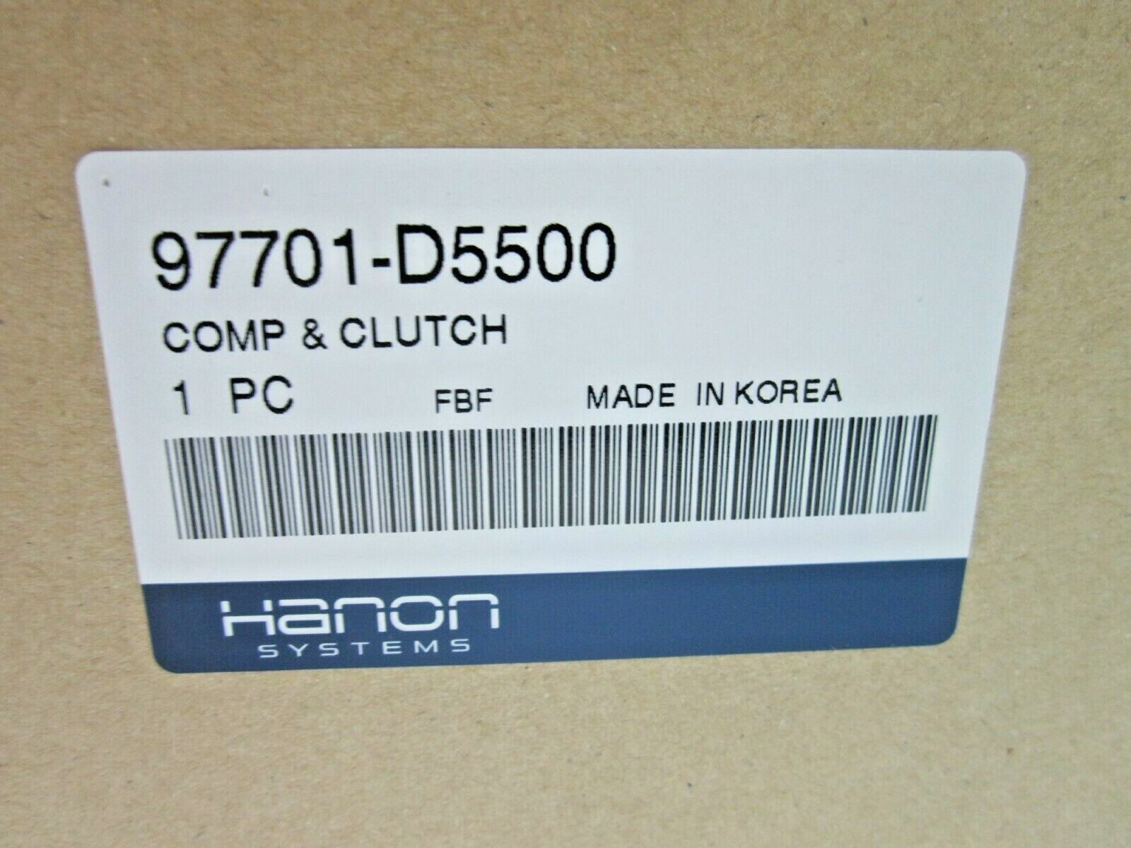 OEM ! A/C COMPRESSOR W/CLUTCH FOR 2019-2020 KIA OPTIMA OE# 97701-D5500 ...