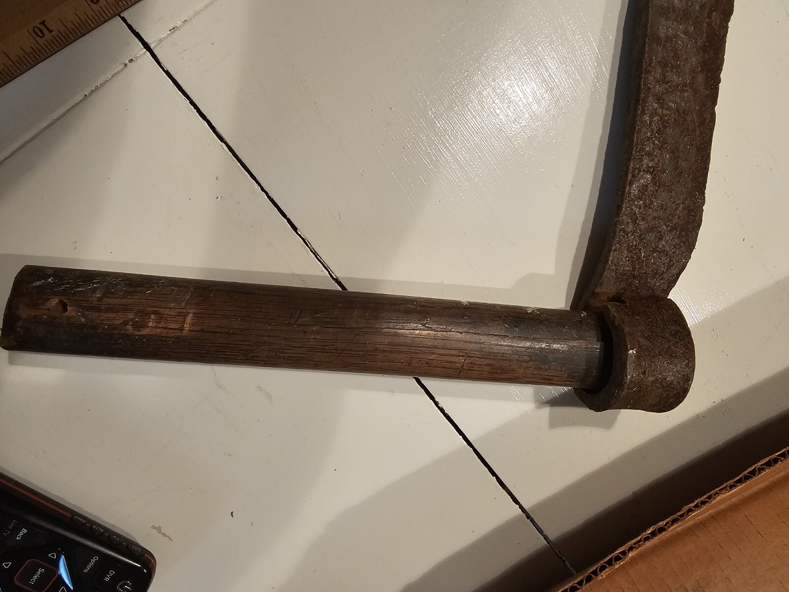 Antique Hand Forged Iron Froe Woodworking Tool | eBay