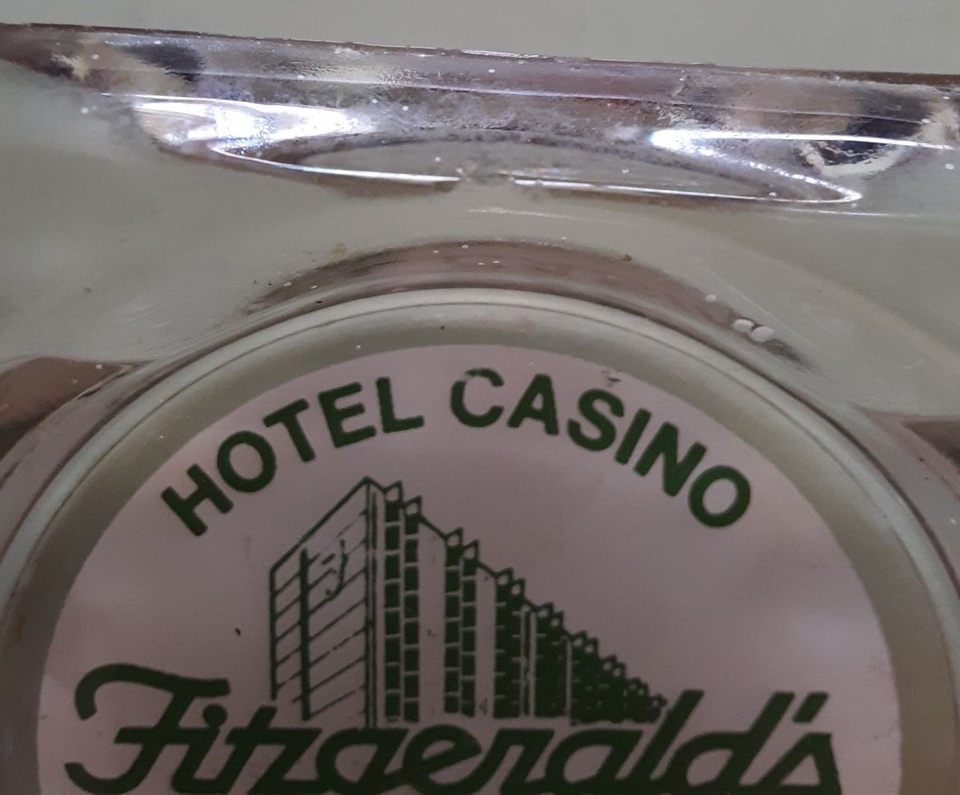 Vintage Fitzgerald's Hotel Casino Reno Nevada Glass Ashtray | eBay