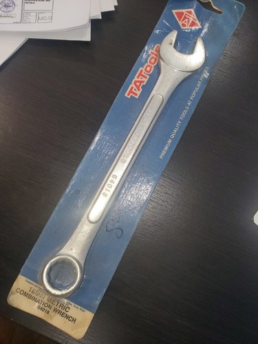 TAT Tools 18mm Wrench NEW 64018 combination metric box & open end | eBay