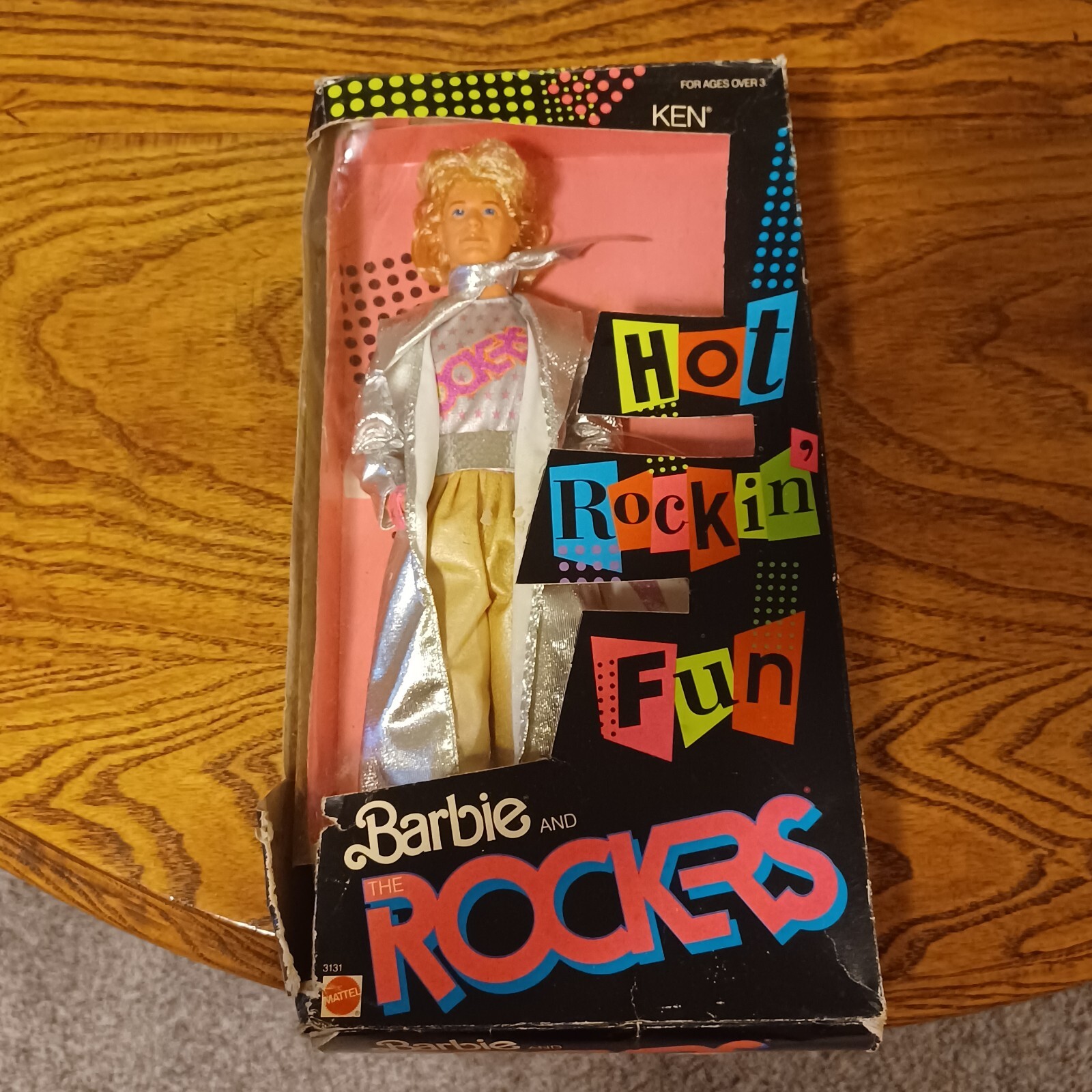 Barbie and the Rockers Ken Doll Hot Rockin Fun Mattel #3131 Silver ...