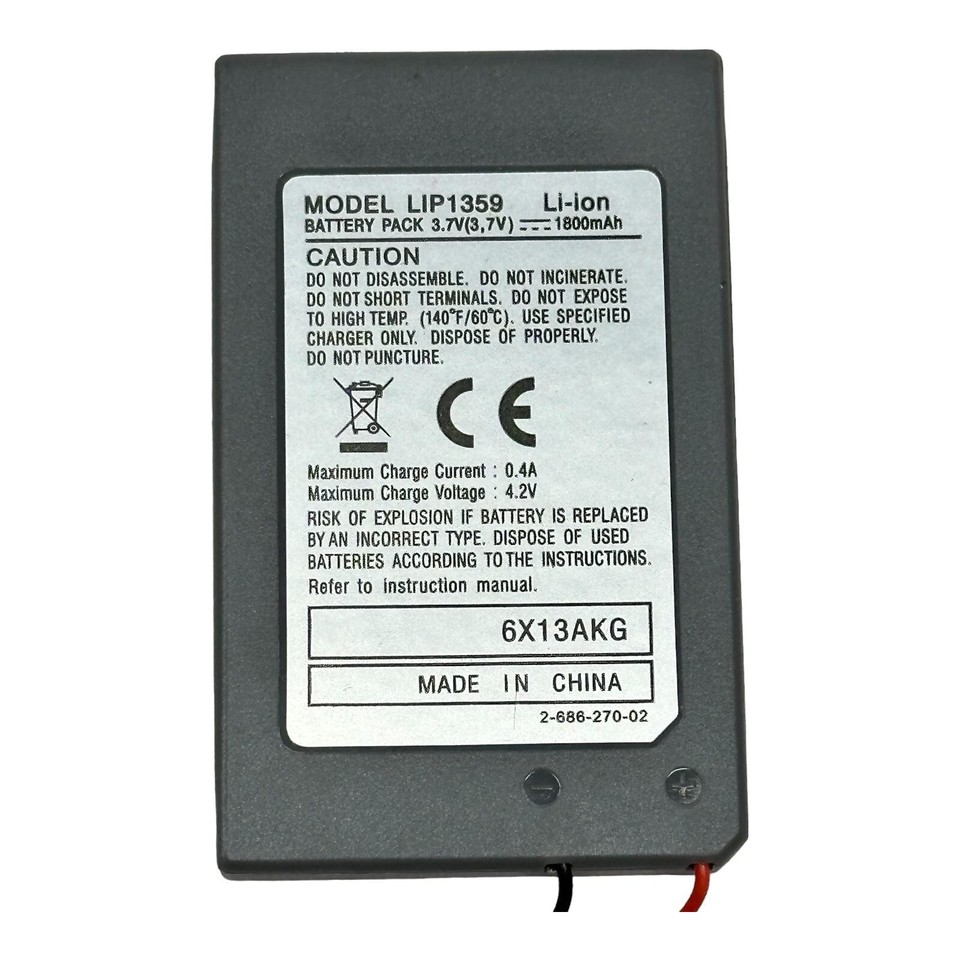PS3 Replacement Battery LIP1359 for CECHZC2A CECHZC2E PS3 Dualshock 3 ...