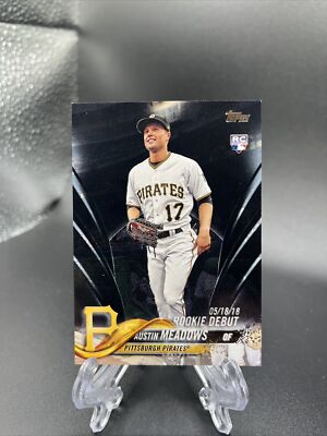 2018 Topps Update #US130 Austin Meadows Black - Rookie Debut - #30/67 ...
