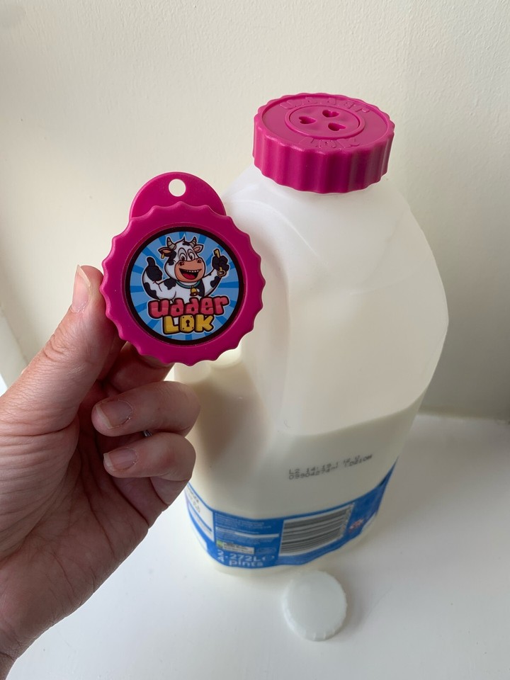 UdderLok - The Original Milk Bottle Lock - Milk Sharer Tea Round Packs ...