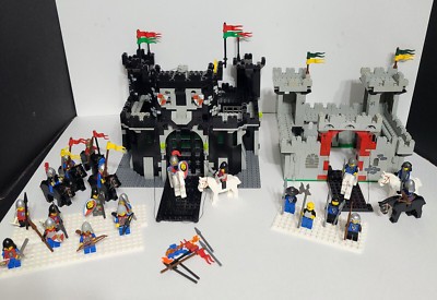 Lego 6085 Black Monarch’s Castle 6073 Knights Castle with EXTRAS | eBay