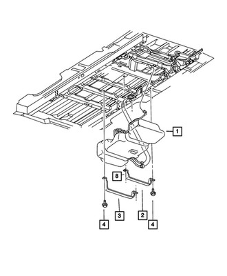 Genuine Mopar Fuel Tank 4809739AM | eBay