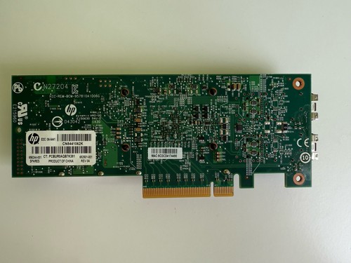HP 530SFP+ Dual Port 10Gb SFP+ 652501-001 656244-001 652503-B21 NO ...