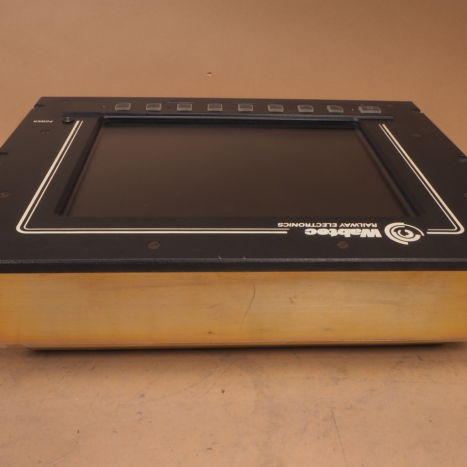 WABTEC QES-III Railway Electronics Cab Control Box 10" Display Screen ...