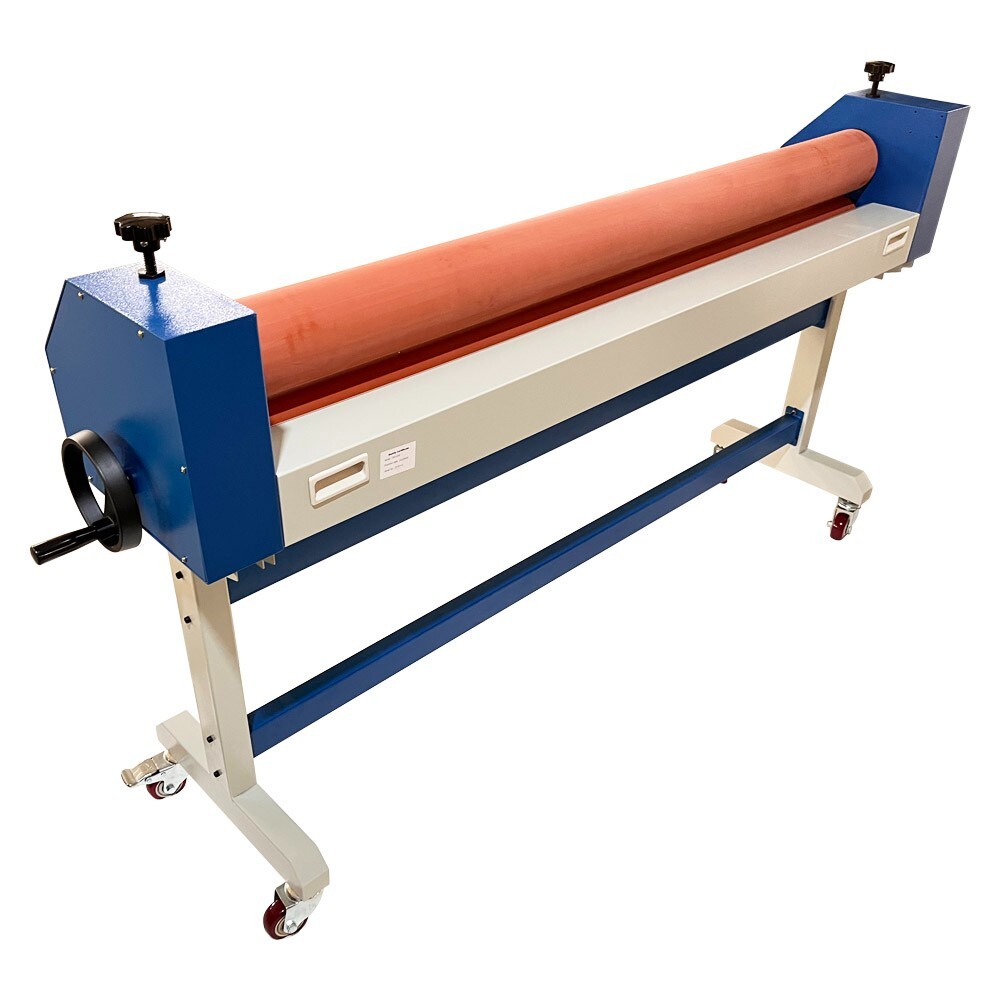 Manual Cold Laminating Machine 51in Wide Format Cold Laminator w/ Frame ...